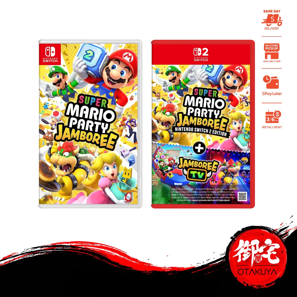 【CNY SALE】Nintendo Switch/ Switch 2 Super Mario Party Jamboree (English ...