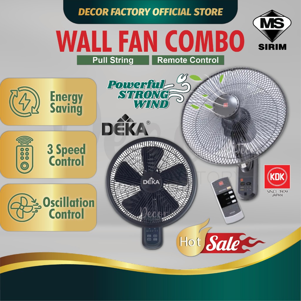 KDK Fan KDK KU408YG KC4GR DEKA WF108 WF208R KRONOS KWF16P KWF16RC ...