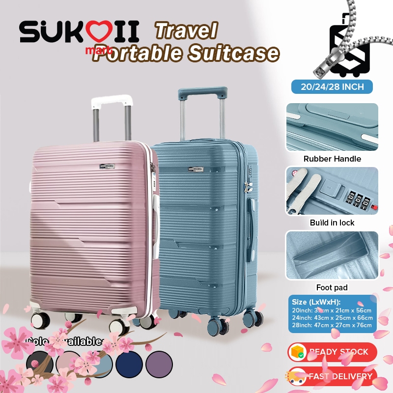 SKOI SKY TRAVELLER SKY365 3-In-1 PP Trolley Luggage Soundless Quality ...