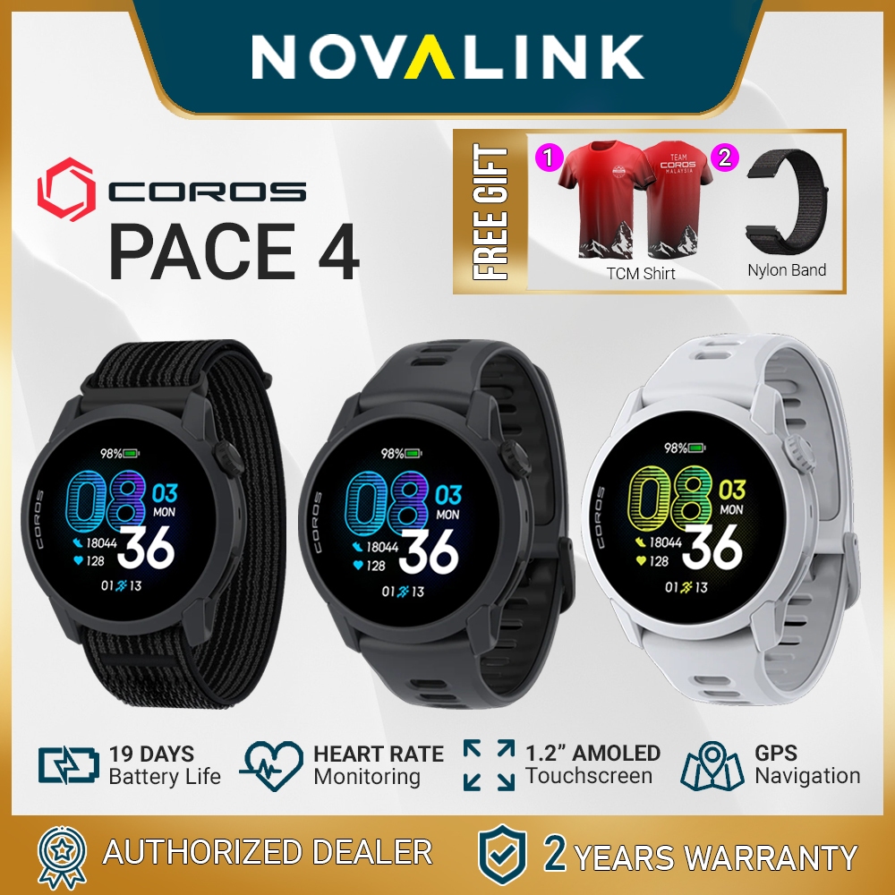 COROS PACE 4 GPS Sports Watch Strava Smartwatch GPS Tracker Ultralight ...