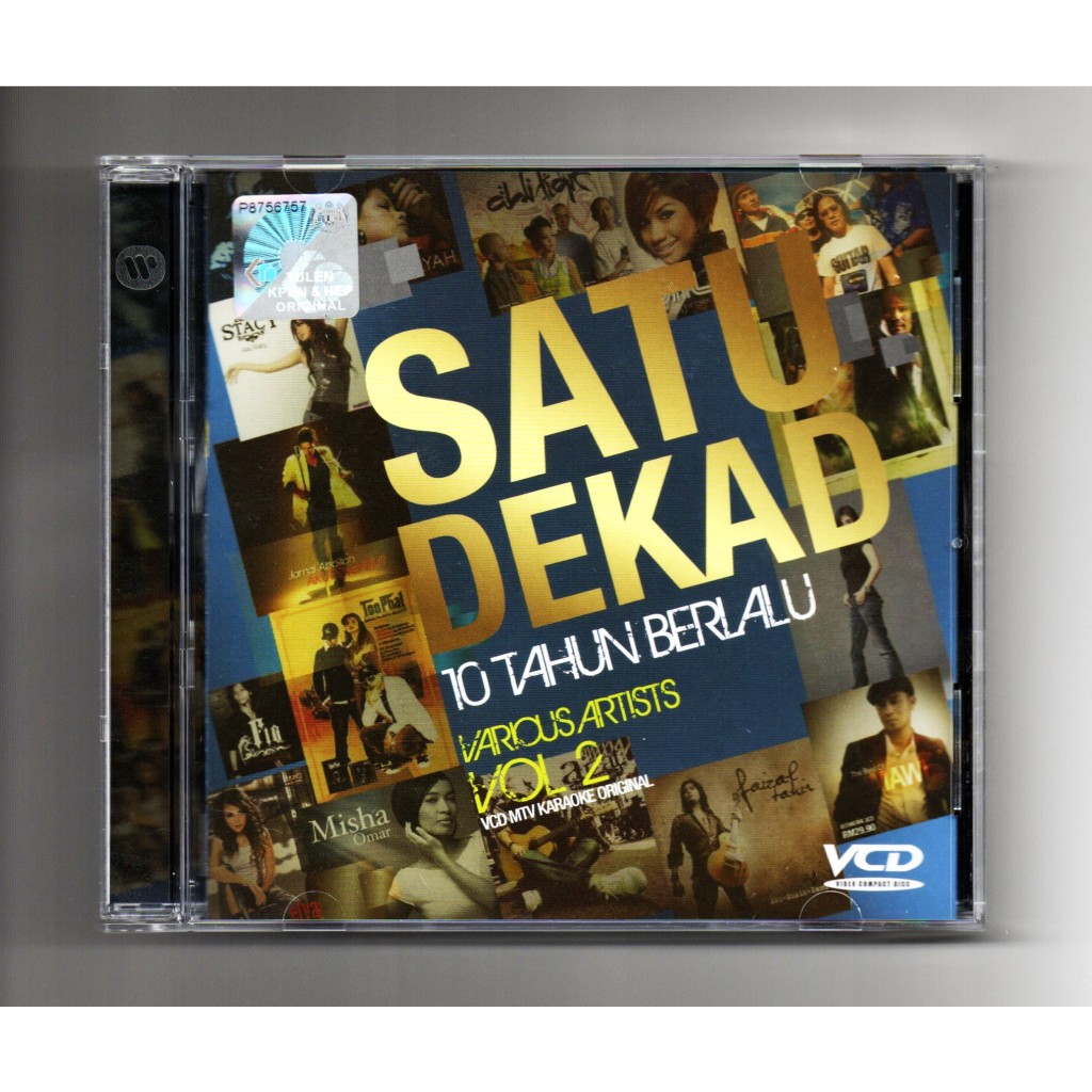 (VCD) Satu Dekad - 10 Tahun Berlalu Various Artists VOL.2 ( VCD ...