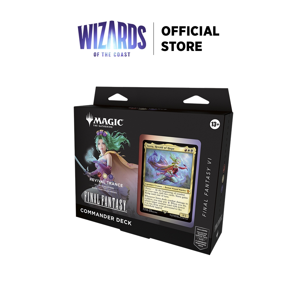 MTG | Magic: The Gathering Final Fantasy VI Commander Deck - Revival ...