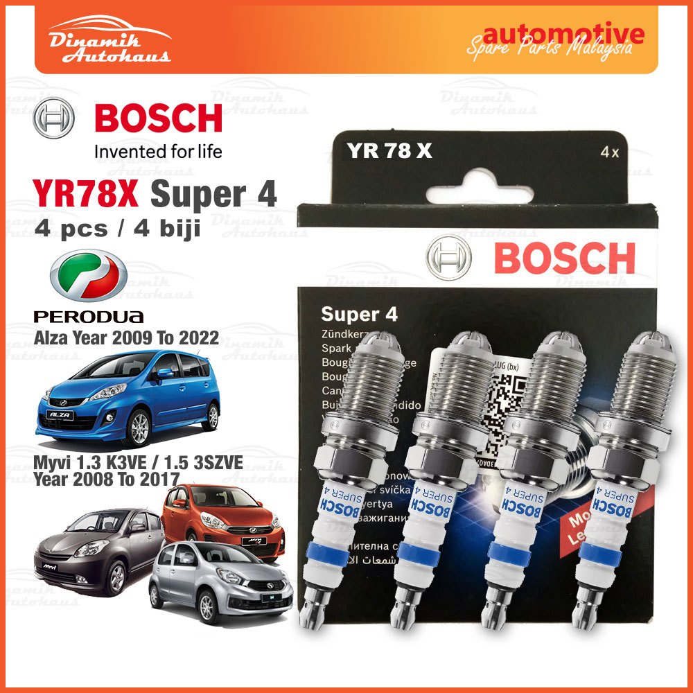 Perodua Alza Myvi SE Lagi Best Icon Year 2008 To 2017 Car Spark Plug ...