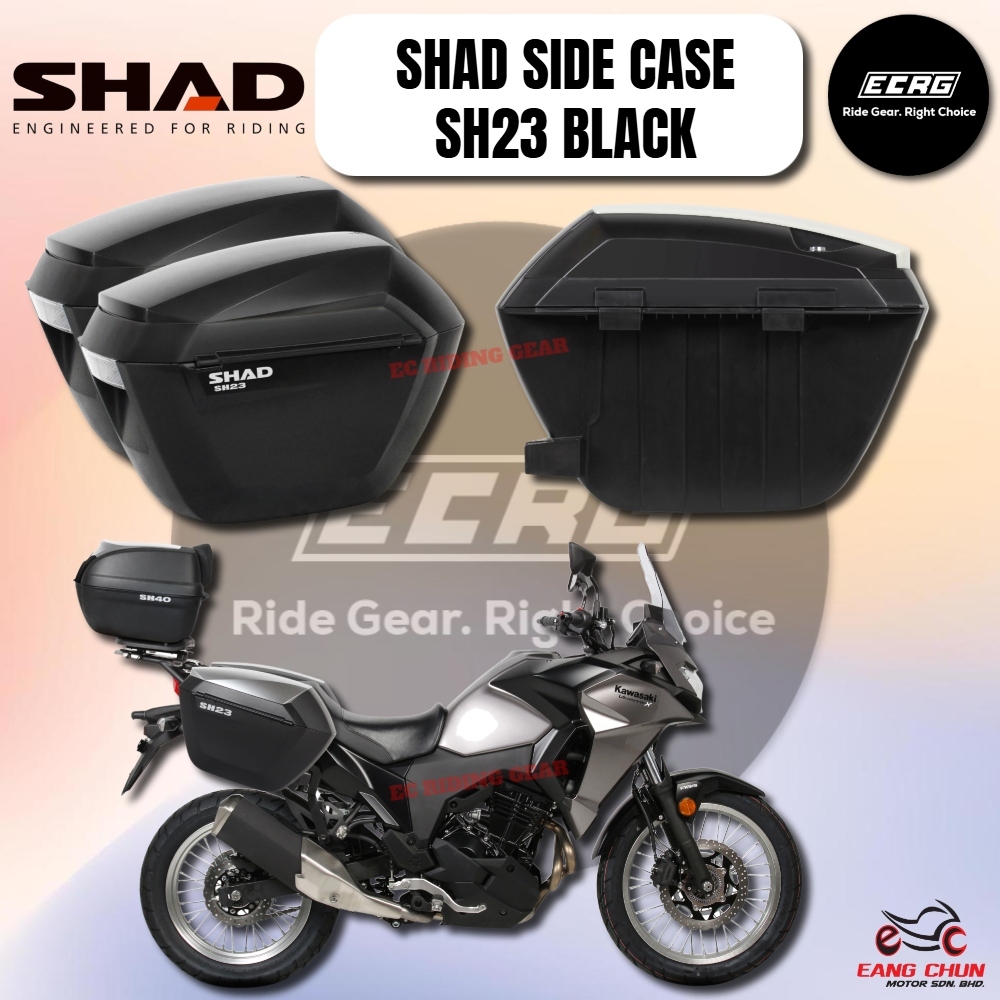 SHAD SH23 SIDE CASE FOR HONDA/YAMAHA/KAWASAKI/SUZUKI/BMW/KTM | Shopee ...