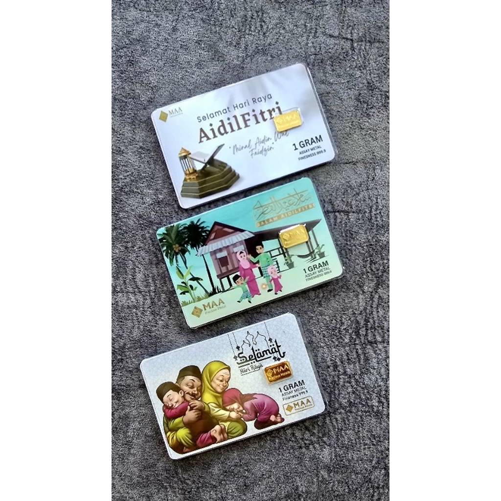 MAA Gold bar 1 gram by ORODESIGN | Shopee Malaysia