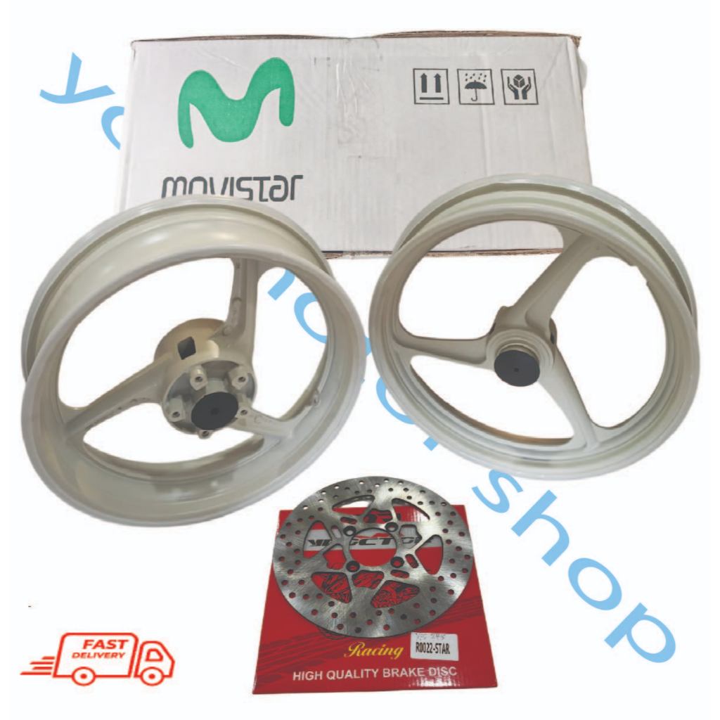 YAMAHA Y15 Y15ZR Y16 Y16ZR ENKEI ORIGINAL 3 LEG SPORT RIM 3 KAKI 215 x ...