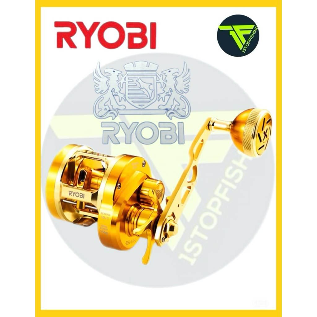 REEL, RYOBI VARIUS GA JIGGING | Shopee Malaysia