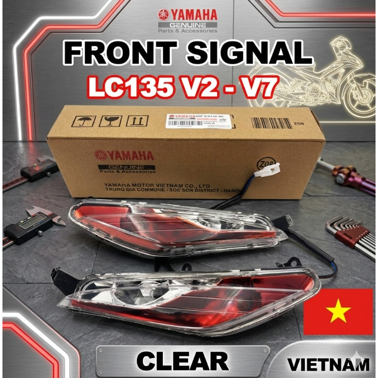 FRONT SIGNAL LAMP SET YAMAHA LC135 V2 -V7 LC NEW SPECIAL EDTION VIETNAM ...