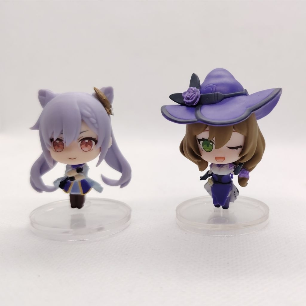 Bushiroad Genshin Impact Capsule Collection Lisa/Keqing electro chibi ...