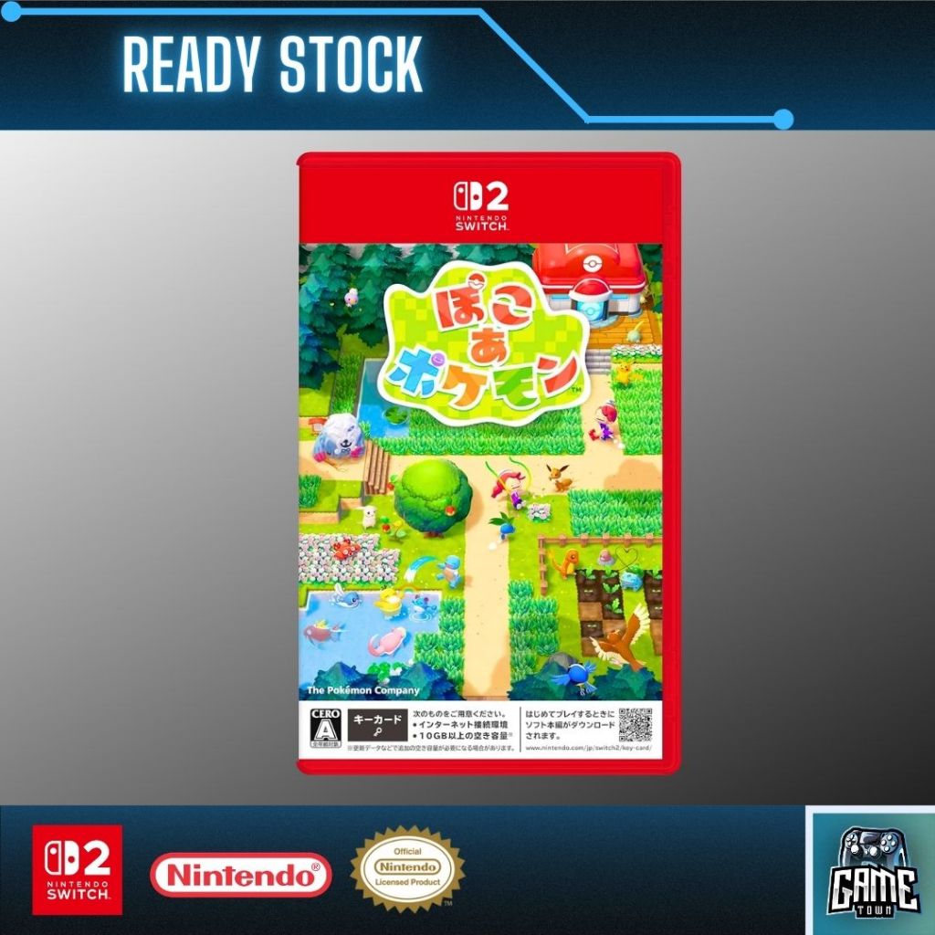 Nintendo Switch 2 Pokemon Pokopia 宝可梦 乌托邦 (English/Chinese Ver ...