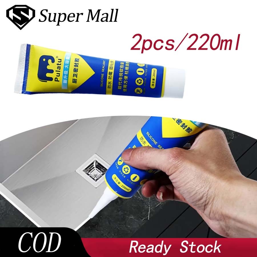 220ml Waterproof Sealant / Edge Sealing Glue/ Kitchen Sink Anti-Fungal ...