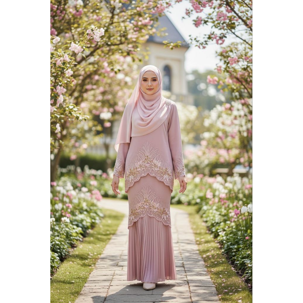 KURUNG MODEN SULAM EXCLUSIVE DESIGN | Shopee Malaysia