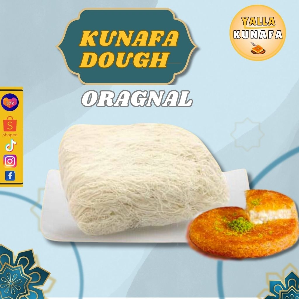 KUNAFAH DOUGH /PASTRY /KATAIFI CHEESE (500g) | Shopee Malaysia
