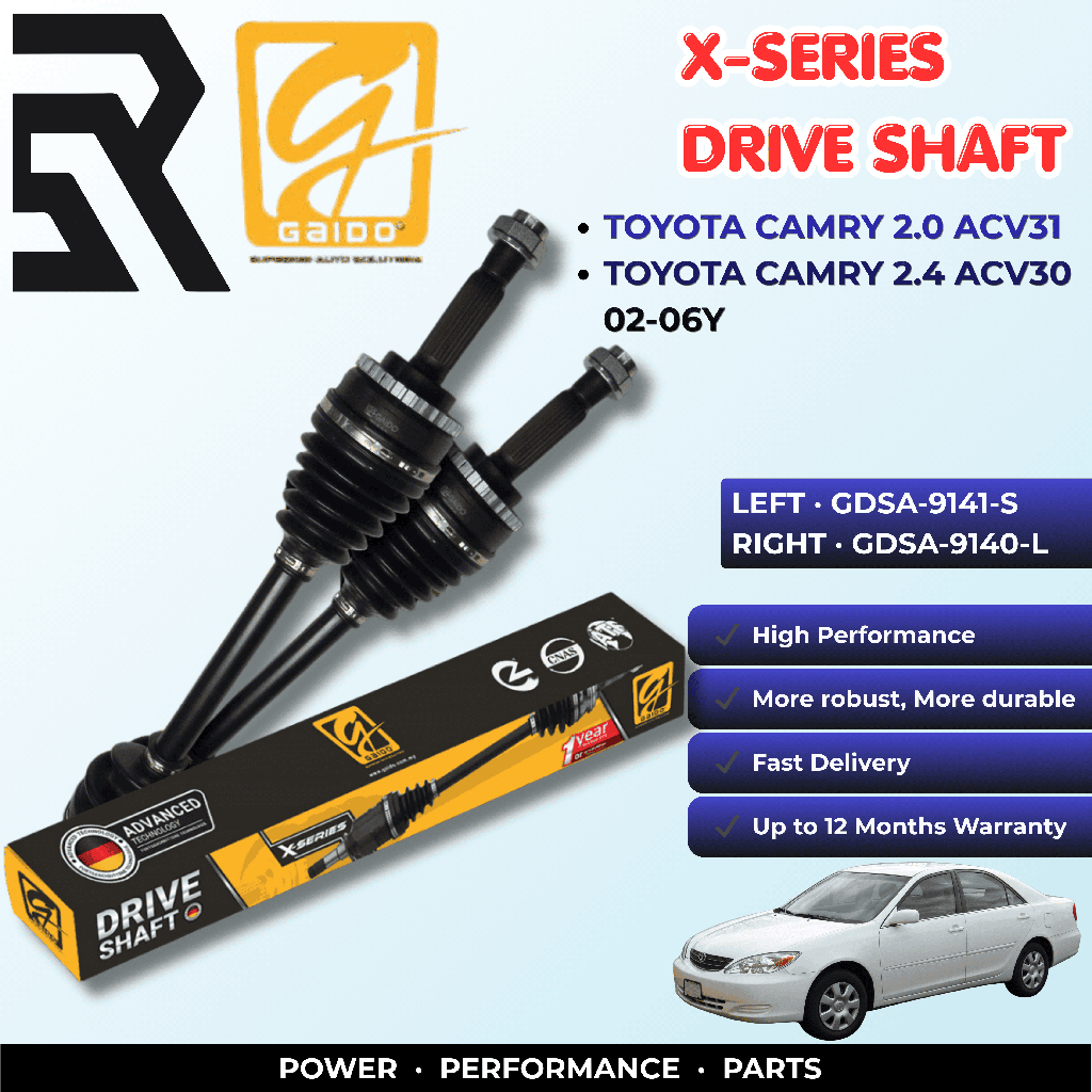 Toyota Camry ACV31 2.0 2.4 ACV30 Gaido X-Series Drive Shaft with ABS (1 ...