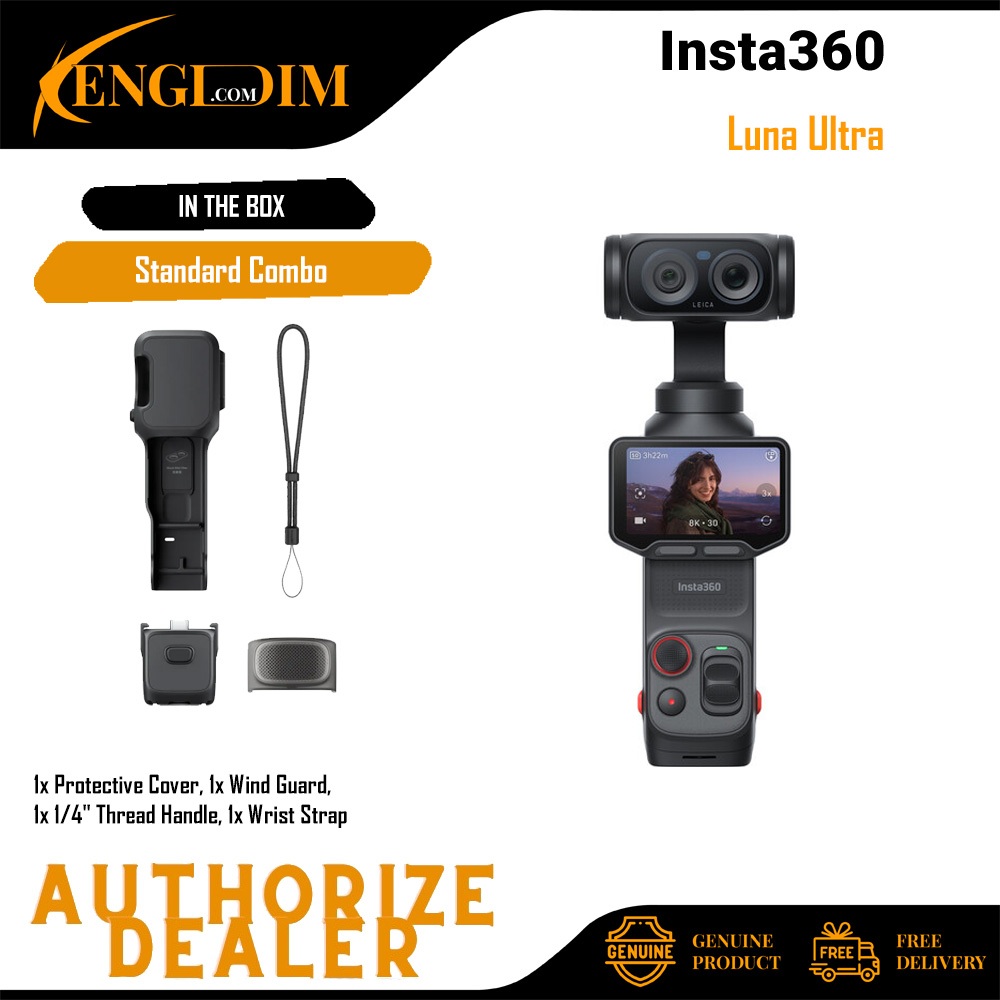 Insta360 Luna Ultra Dual-Lens Gimbal Camera | Shopee Malaysia