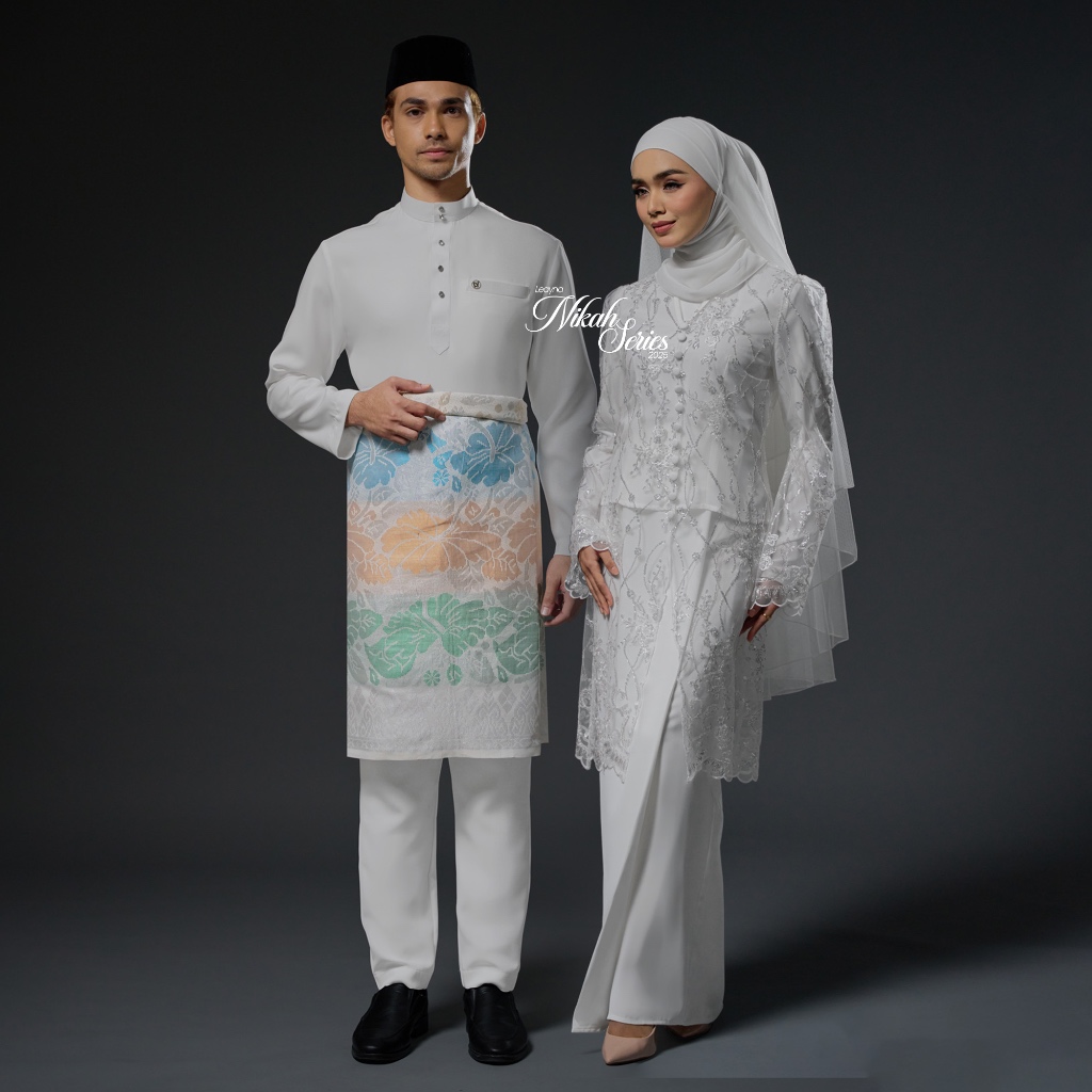 [LEAYNA.CO] NIKAH SERIES BUDI X DAYANA (WHITE) | Shopee Malaysia