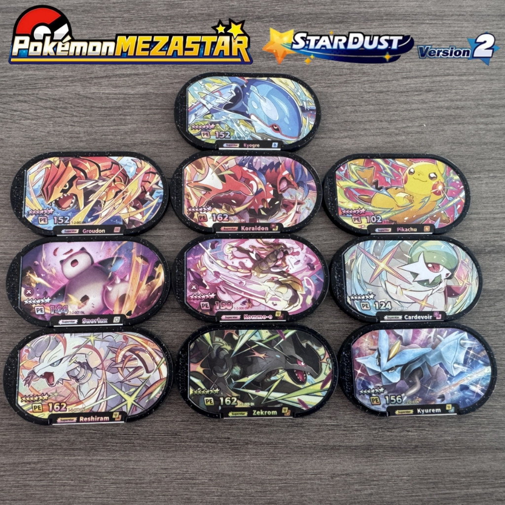 Pokemon Mezastar 6 Star Disk Card Superstar Pokemon Molly Fantasy ...