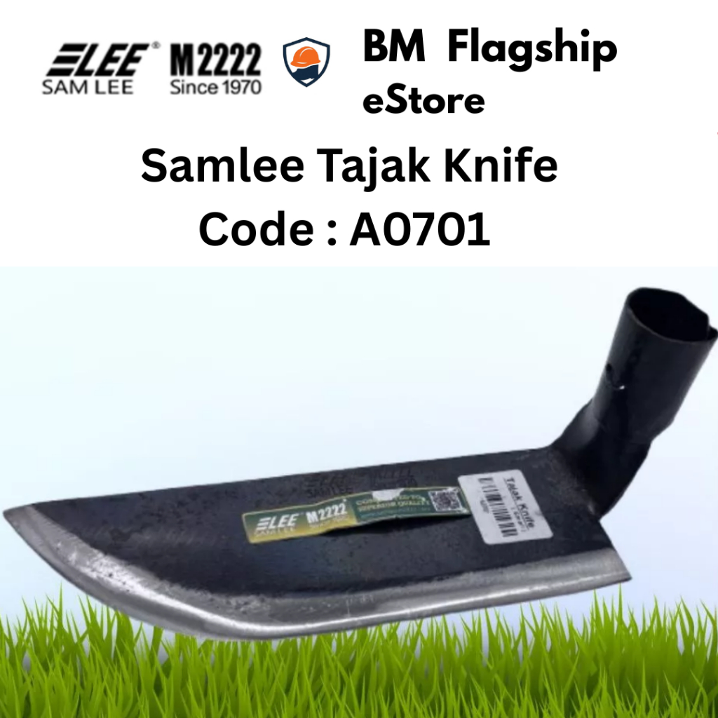 SAMLEE M2222 Tajak Rumput Tajam Besi Potong Rumput Parang Kebun Tajam ...