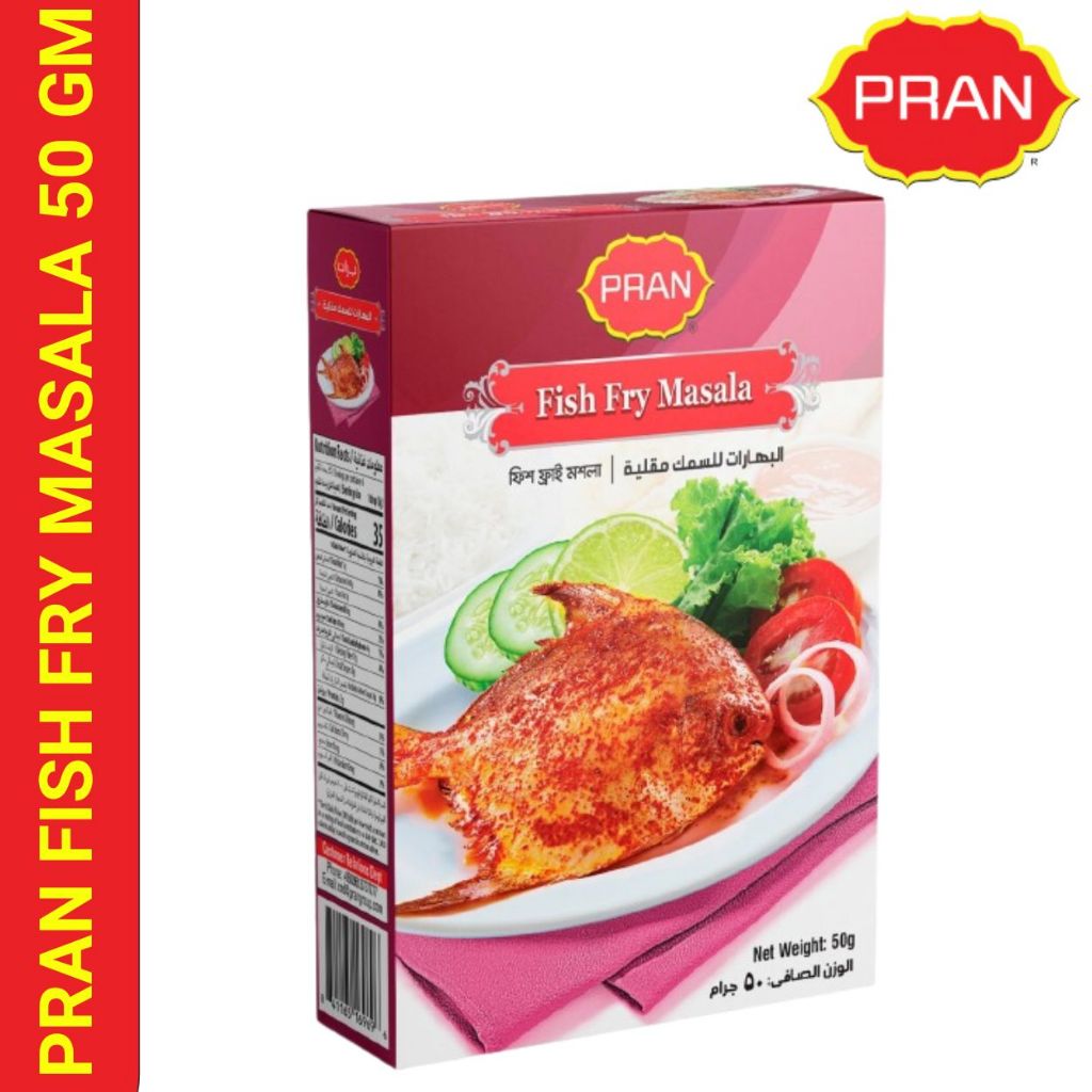 PRAN MASALA FISH FRY 50 GM | Shopee Malaysia