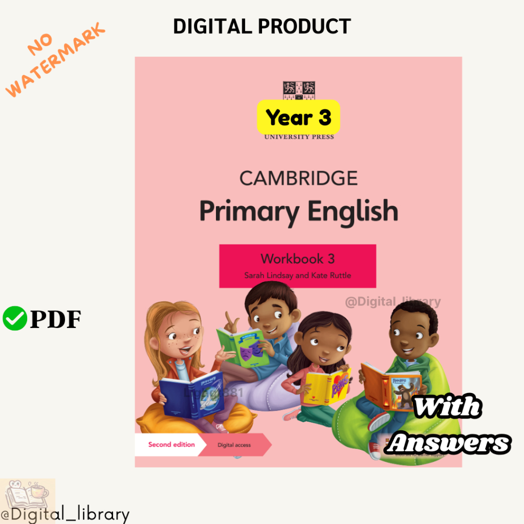 [Year 3] Cambridge Primary English Workbook 3 / Answers (Primary ...