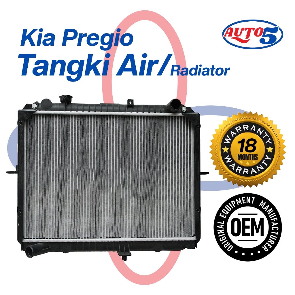 Kia Pregio 2.7 MT Radiator ( Auto 5 OEM ) Brand New | 18M Warranty ...
