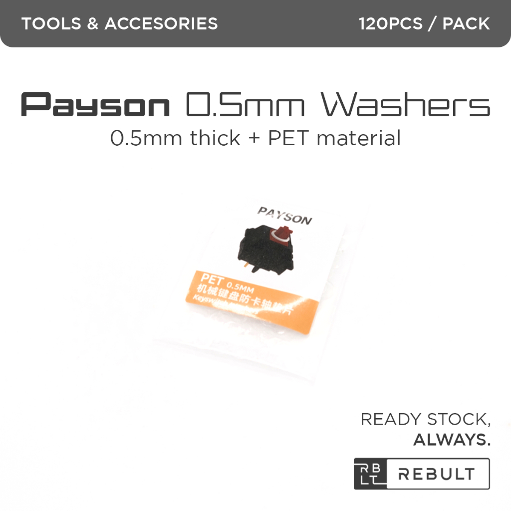 Payson 0.5mm Switch Washers for North-Facing Interference for ...