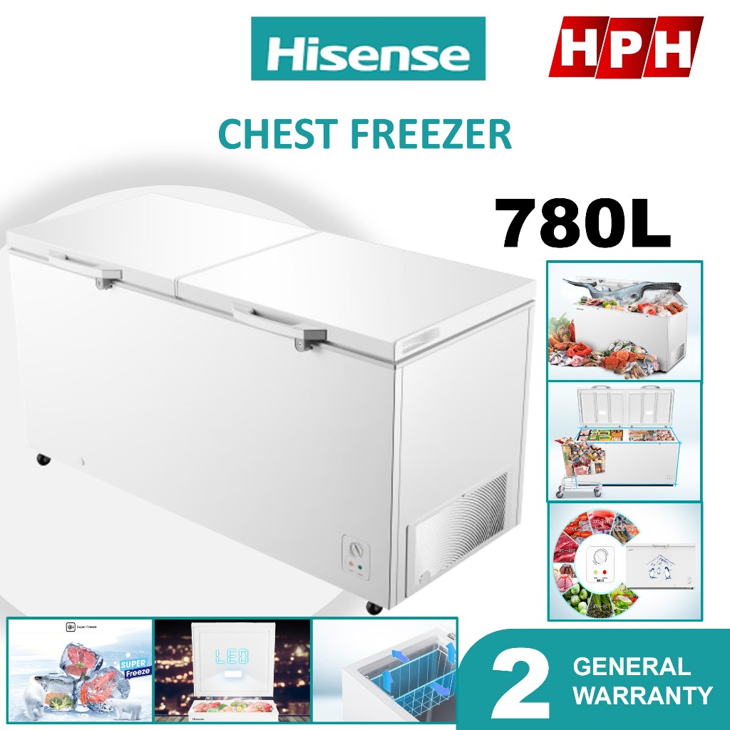 Hisense Chest Freezer (300L/350L/530L/780L) FC326D4BWYS FC428D4BWYS ...