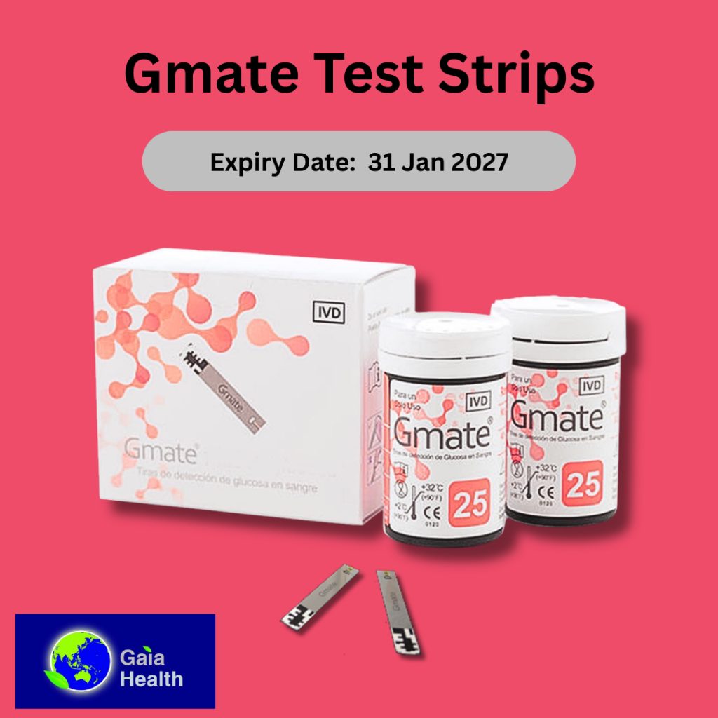 [READY STOCK] Gmate Blood Glucose Test Strips (Expiry: 31st January ...