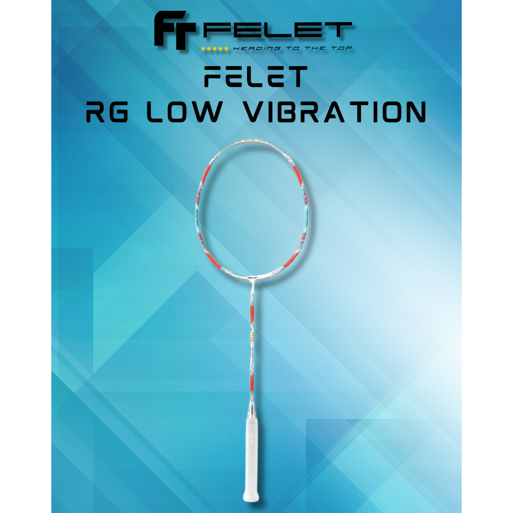 FELET RG Low Vibration Badminton Racket 4U (82g) | Original Graphite ...