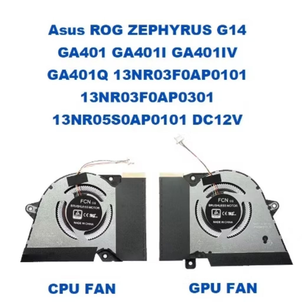 Asus ROG ZEPHYRUS G14 GA401 GA40I GA401IV GA401Q 13RN03F0AP0101 CPU GPU ...