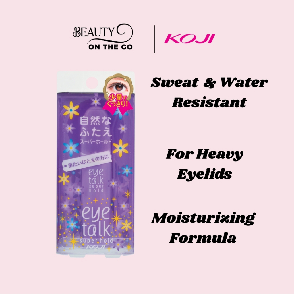 Koji Eye Talk Super Hold Eyelid Glue (8ml) For Heavy Eyelid | Long ...