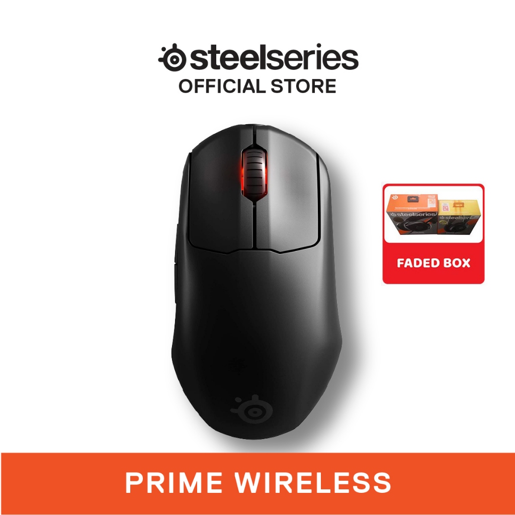 SteelSeries Prime Wireless Pro Series TrueMove Air Gaming Mouse With ...