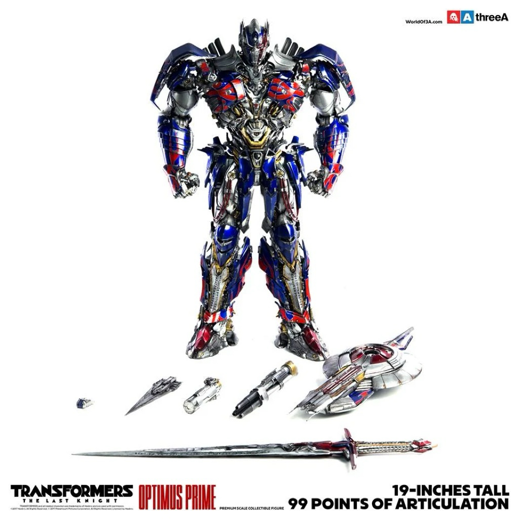 3a Threezero Premium Scale Transformers The Last Knight Optimus Prime ...