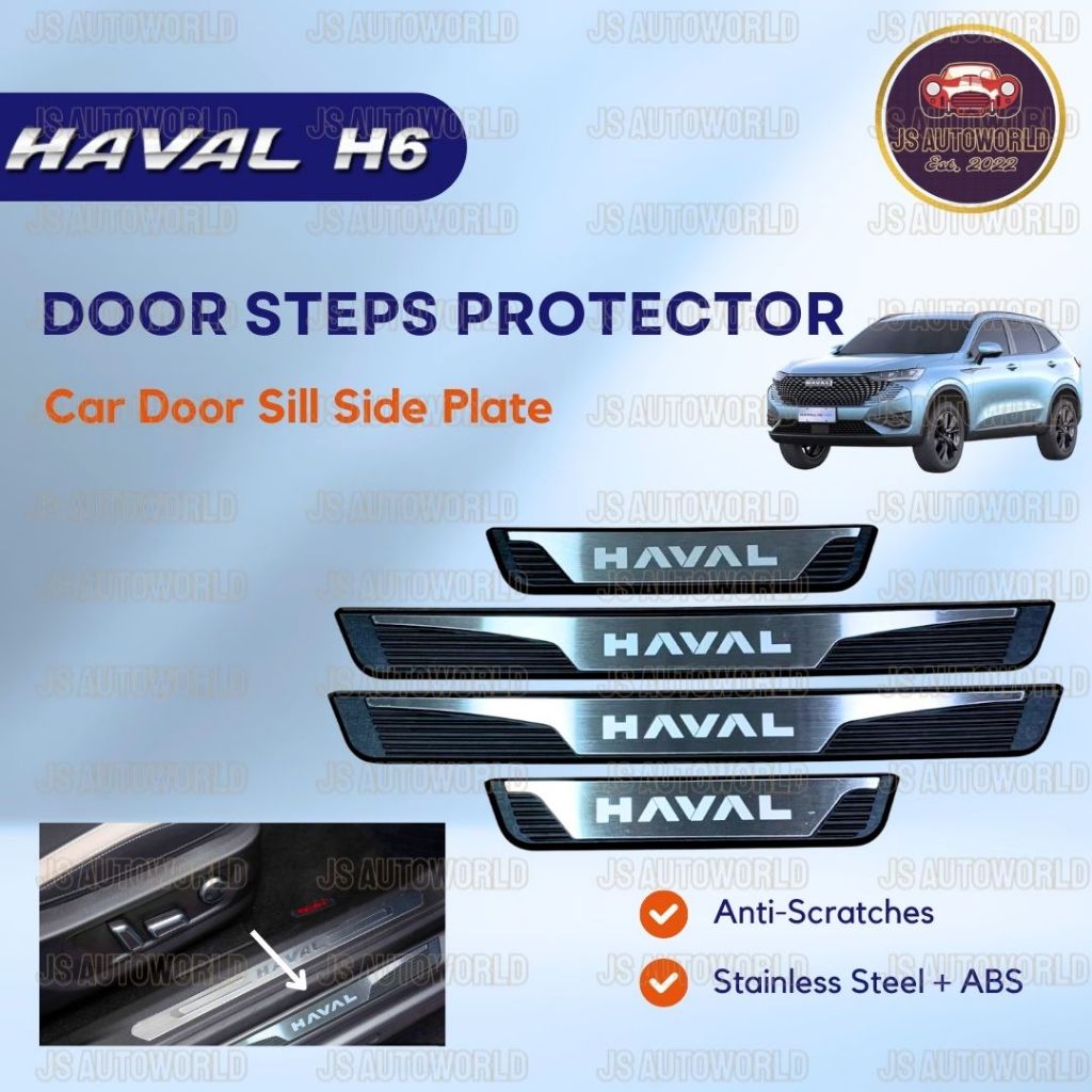 GWM Haval H6 Hev Scuff Plate Car Door Side Step Protector Door Sill ...