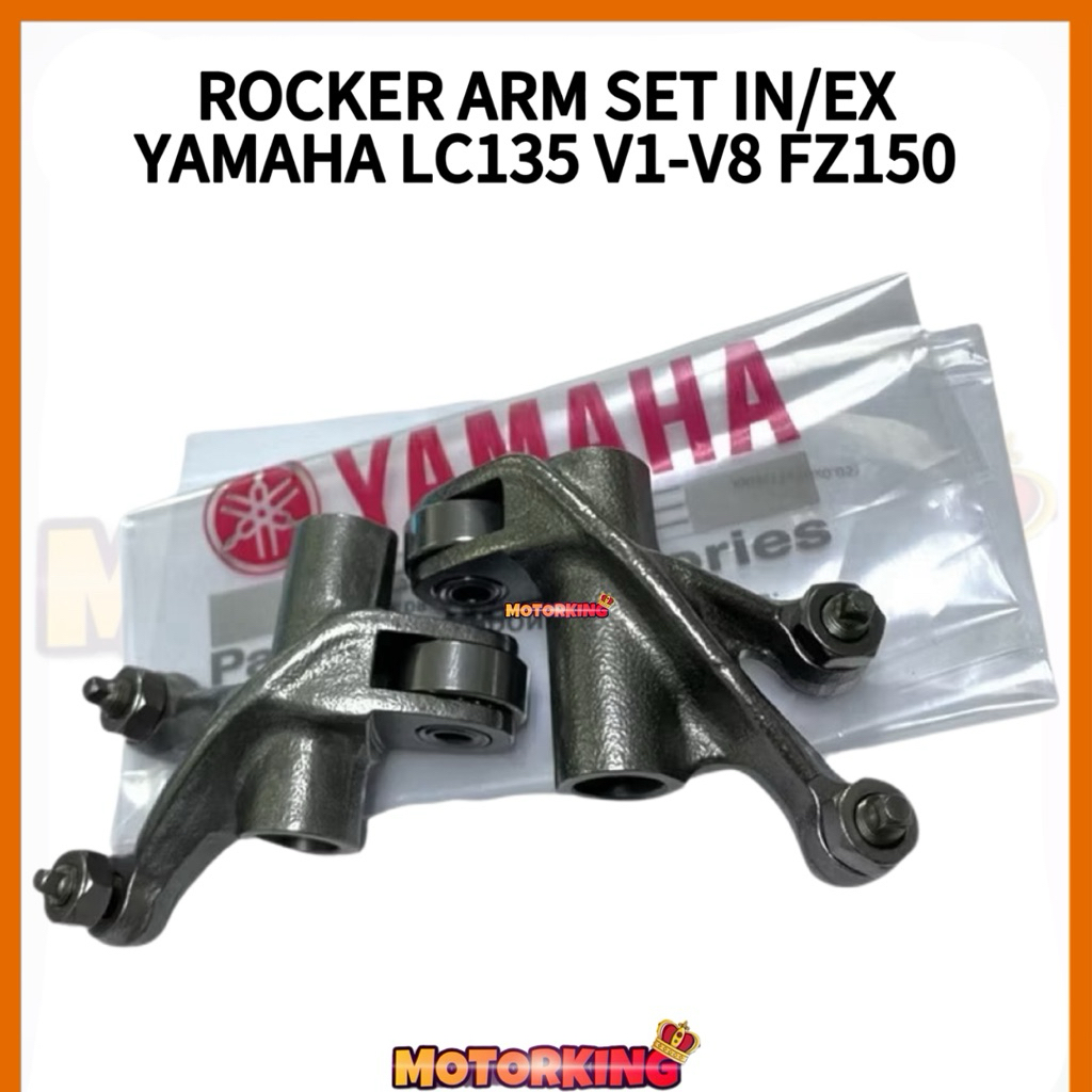 YAMAHA ROCKER ARM SET IN/EX YAMAHA LC135 V1-V8 FZ150 PLUG N PLAY ROCKER ...