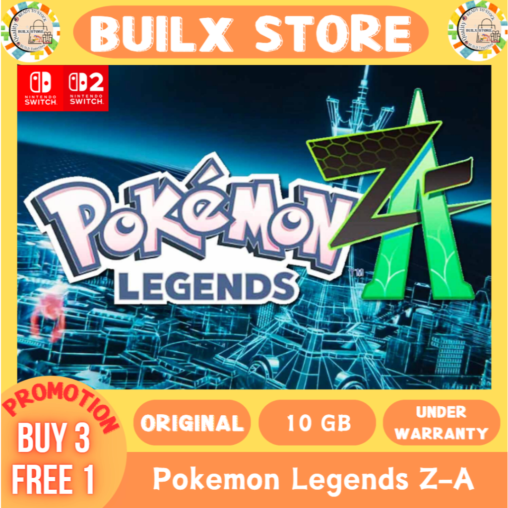Pokemon Legends Z-A - Nintendo Switch 1-2 [Permainan Muat Turun Digital ...