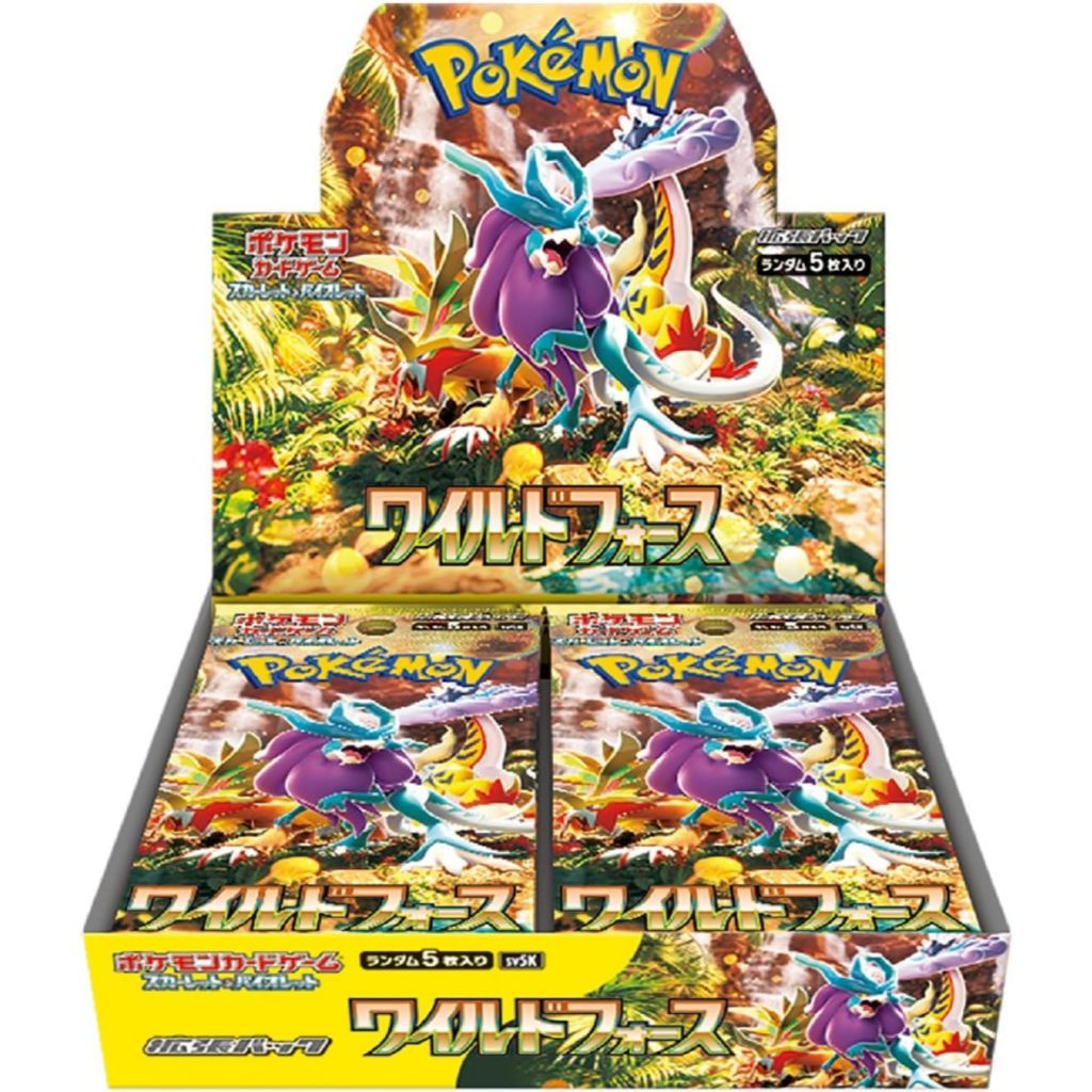 Pokémon - Wild Force Booster Box sv5K [Japanese] | Shopee Malaysia