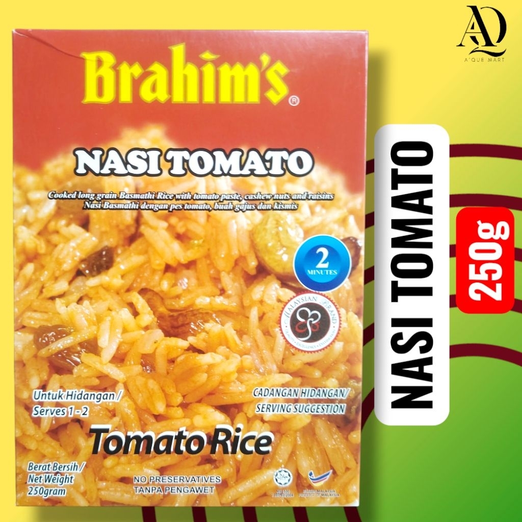 BRAHIM'S Nasi Tomato 250g Tomato Rice | Shopee Malaysia