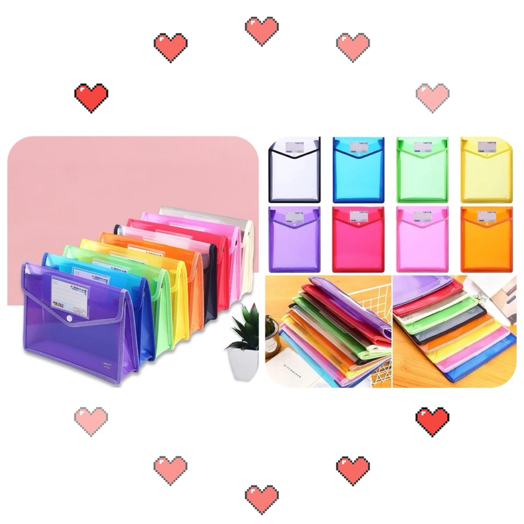 A4 BUTTON FOLDER WITH EXPANDING (VERTICAL/HORIZONTAL) LK-705A / LK-704A ...