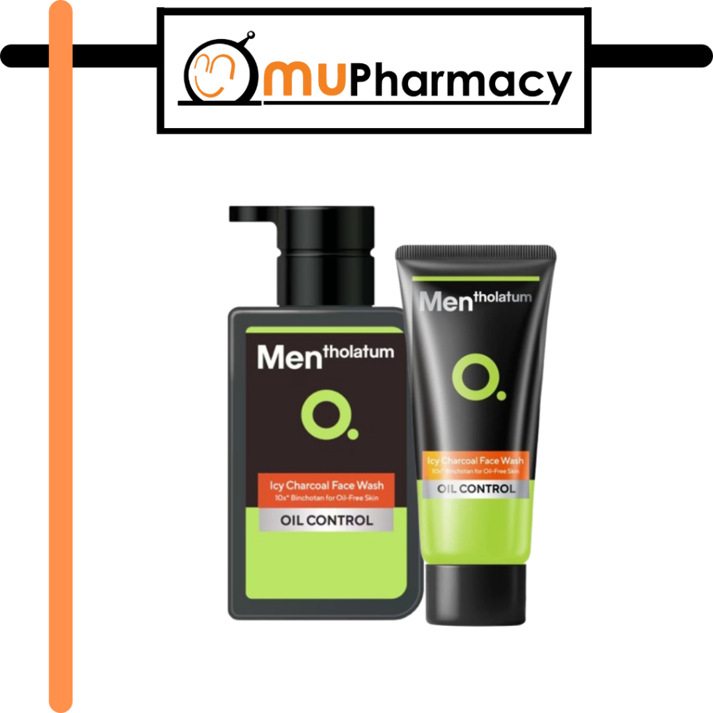 Mentholatum Men Icy Charcoal Face Wash Range | Shopee Malaysia
