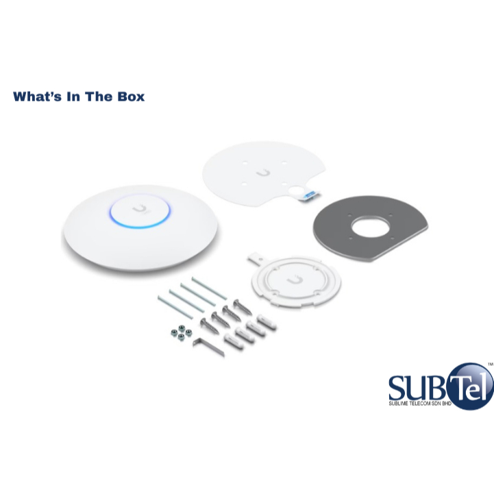 Ubiquiti U6 PLUS U6+ Access Point WiFi 6 Dual band 2x2 MIMO AP 2.4GHz ...