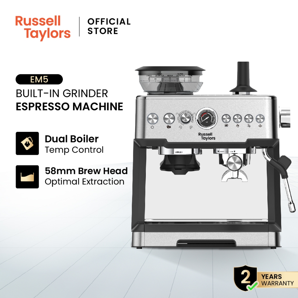 Russell Taylors 20 Bar Dual Boiler Espresso Machine Mesin Kopi 58mm ...