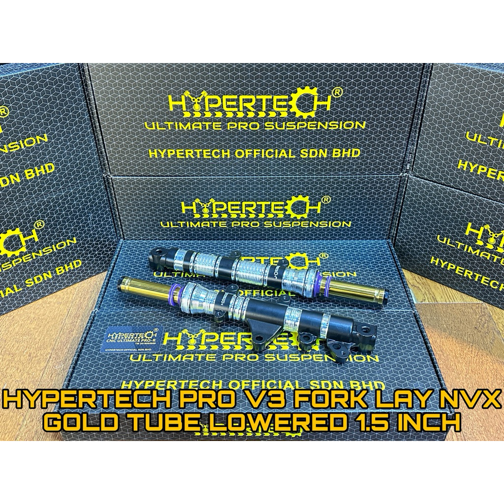 HYPERTECH ULTIMATE PROV3 FORK LAY NVX/AEROX V1 V2 V3 NMAX V2 V3 NOVA160 ...