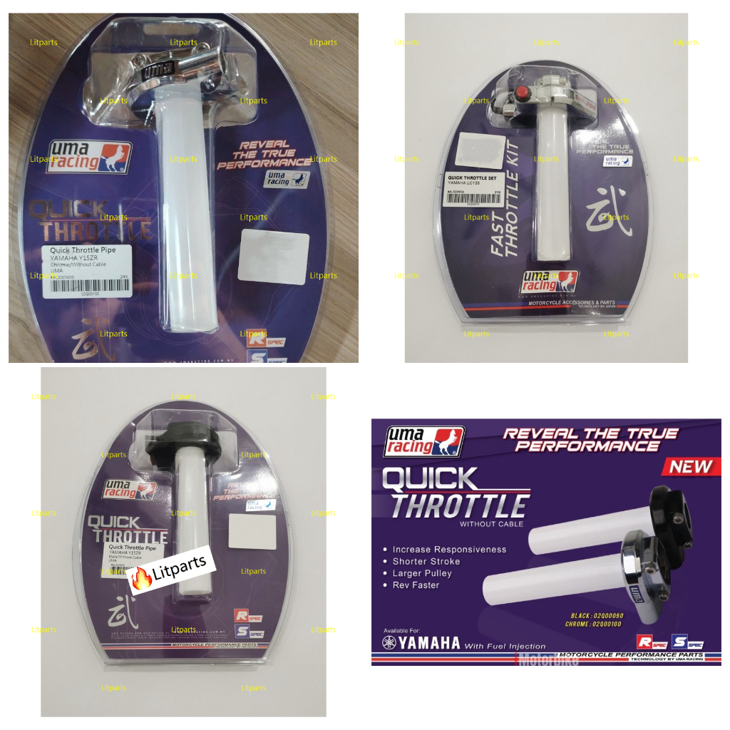 [100% ORIGINAL] Uma Racing UNIVERSAL FAST QUICK THROTTLE Y15 V1 V2 ...