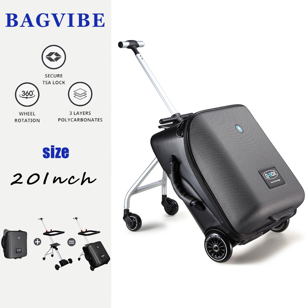 Qbox luggage 20 inch kids luggage bag travel american tourister luggage ...
