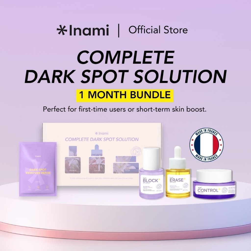 INAMI Dark Spot Set (Serum Essence Cream) FREE DARK SPOT PATCH ...