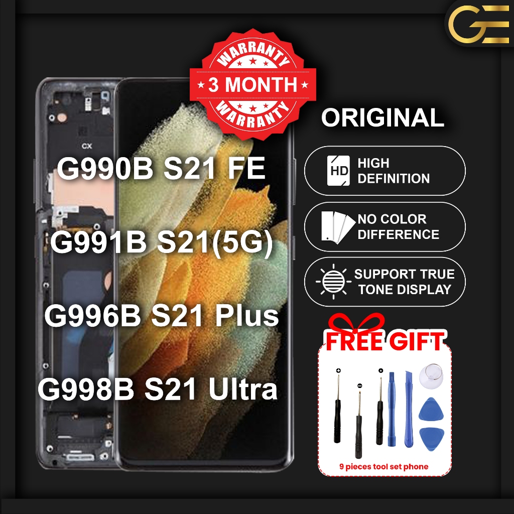 Original Galaxy S21 FE /S21(5G)/S21 Plus/S21 Ultra G990B G991B G996B ...