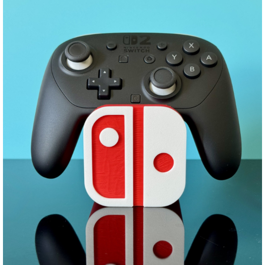 Nintendo Switch Pro controller 1 & 2 stand / holder (Nintendo Icon ...