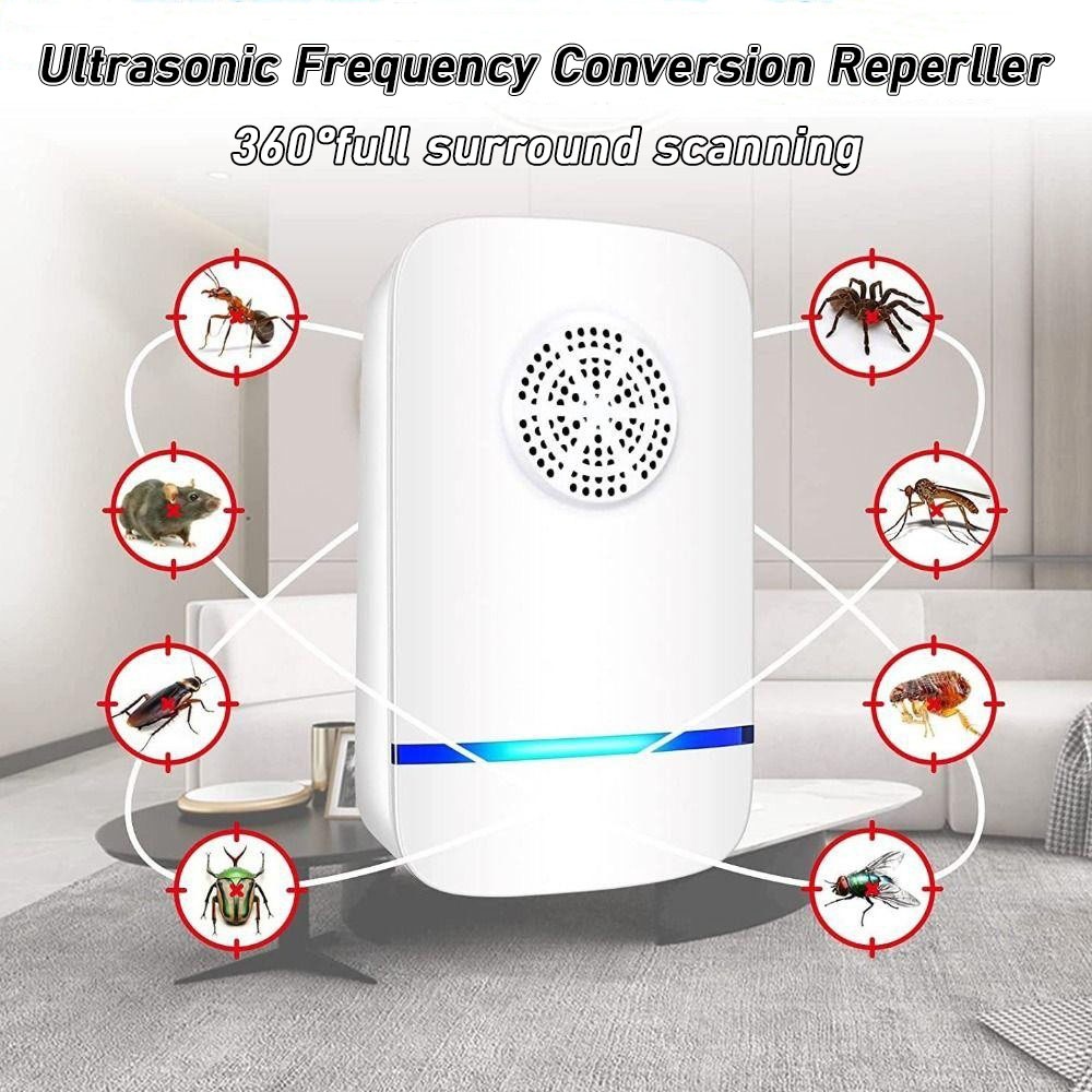 【Ready Stock】 Electric Ultrasonic Insect Repellent Portable Repeller ...