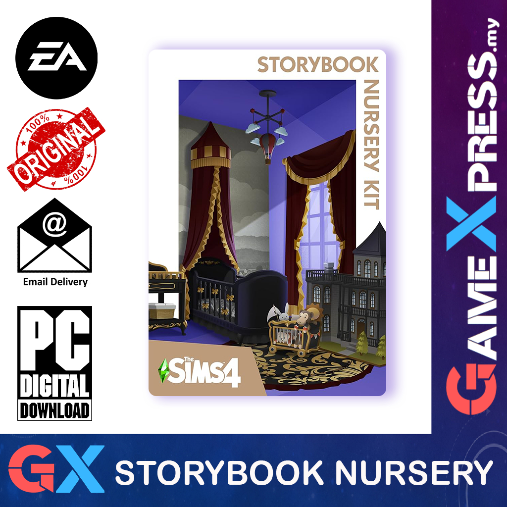 The Sims 4 Storybook Nursery Kit PC / Mac EA Platform - TS4 | Shopee ...